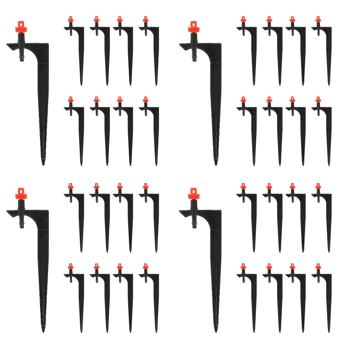 HOMEMAXS 80 pcs Sprinkler Spike Spray Nozzle Plant Misting Nozzle ...