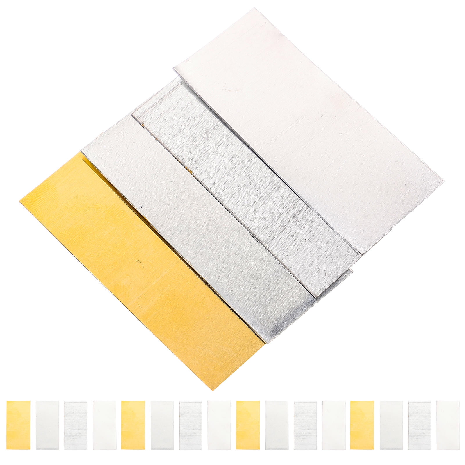 HOMEMAXS 80 pcs Zinc Anodes Copper Anode Sheet Electrode Strip Fruit ...