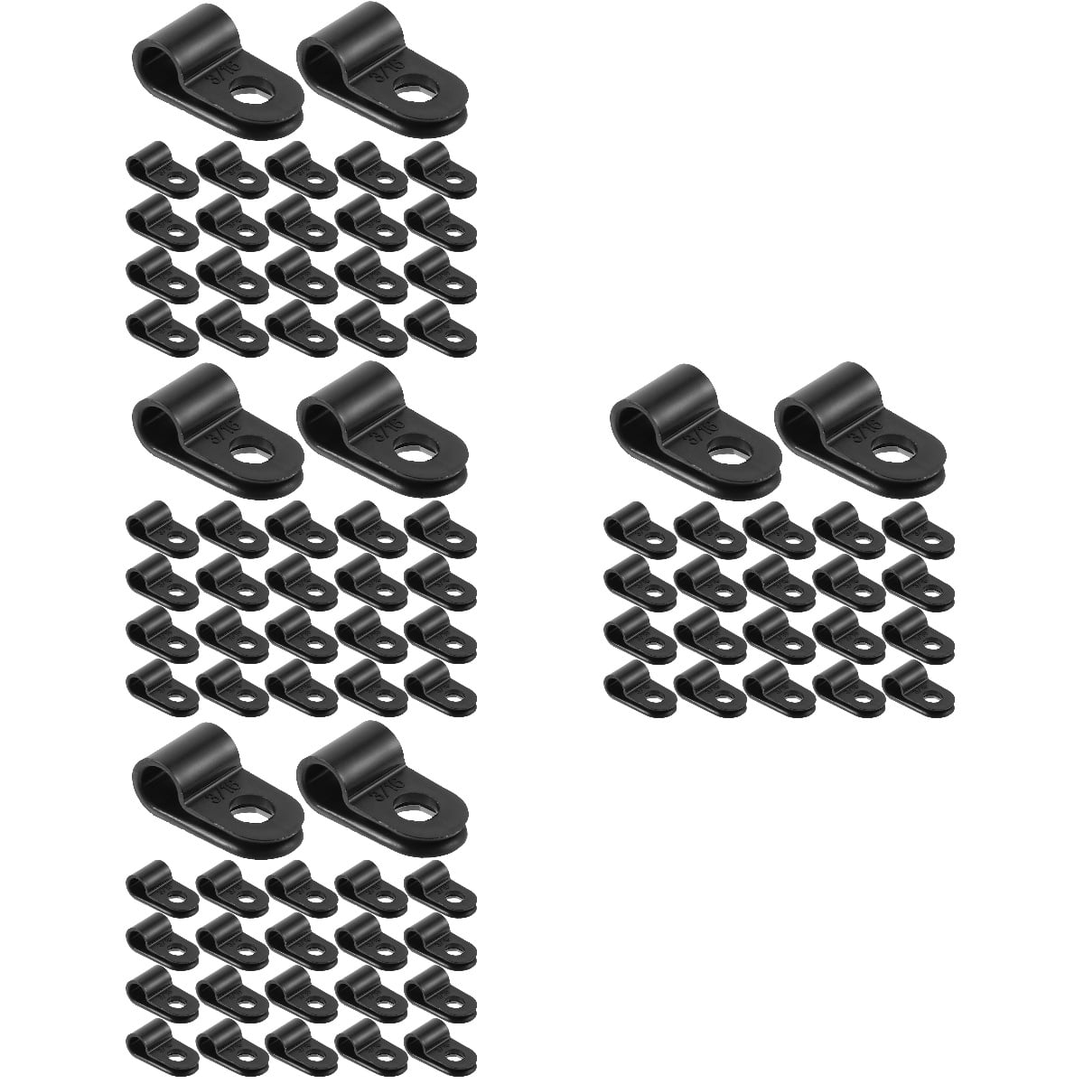 HOMEMAXS 800 pcs Rope Light Clip For 5mm Ethernet Cable Clip Rope Light ...