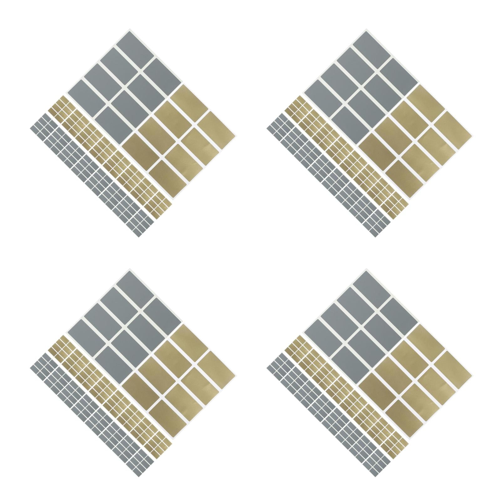 HOMEMAXS Raindrops 800 pcs Scratch Off Cards Rectangular Stickers Diy ...