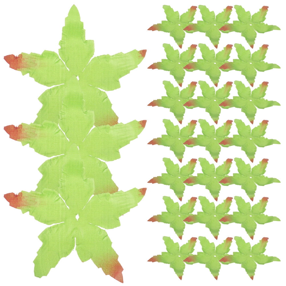 HOMEMAXS 80pcs Artificial Flower Sepals DIY Craft Bouquet Arrangement ...