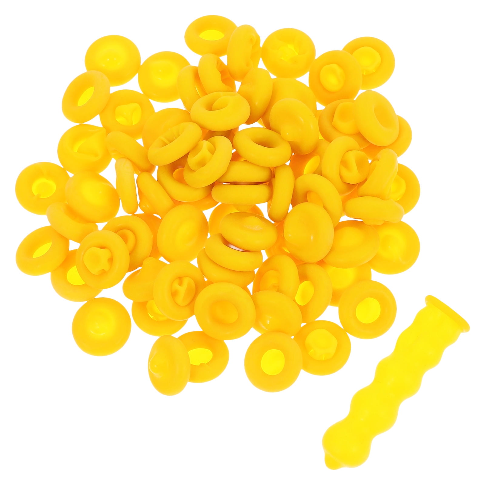 HOMEMAXS 80pcs Caulk Saver Caps Portable Caulk Tip Sealing Nozzles Caps ...