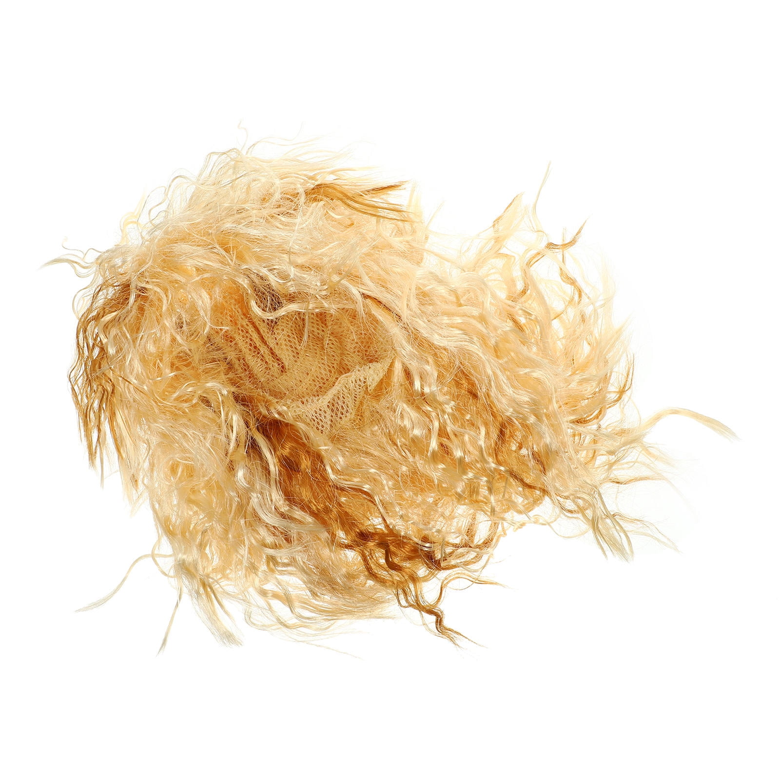 HOMEMAXS 80s Style Long Curly Hair Wig Decorative Curly Hair Wig Rock ...