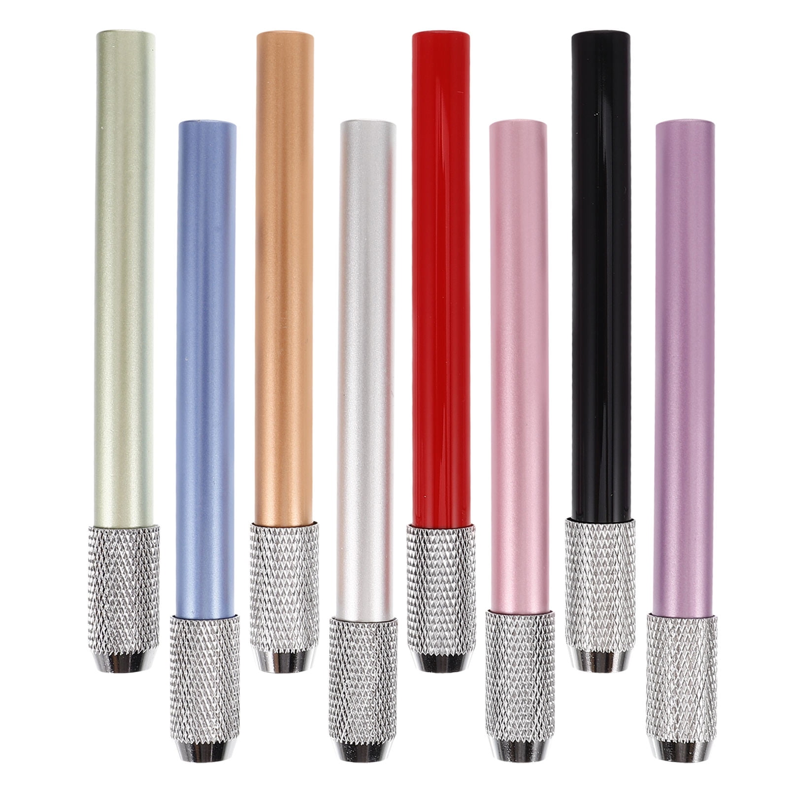 HOMEMAXS 8Pcs Copper Pencil Extender Metal Pencil Extenders Reusable ...