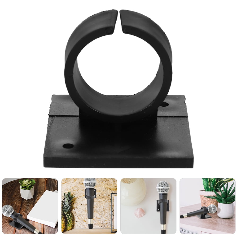 HOMEMAXS 8Pcs Microphone Clips Mic Mount Clips Desktop Microphone Clamp ...