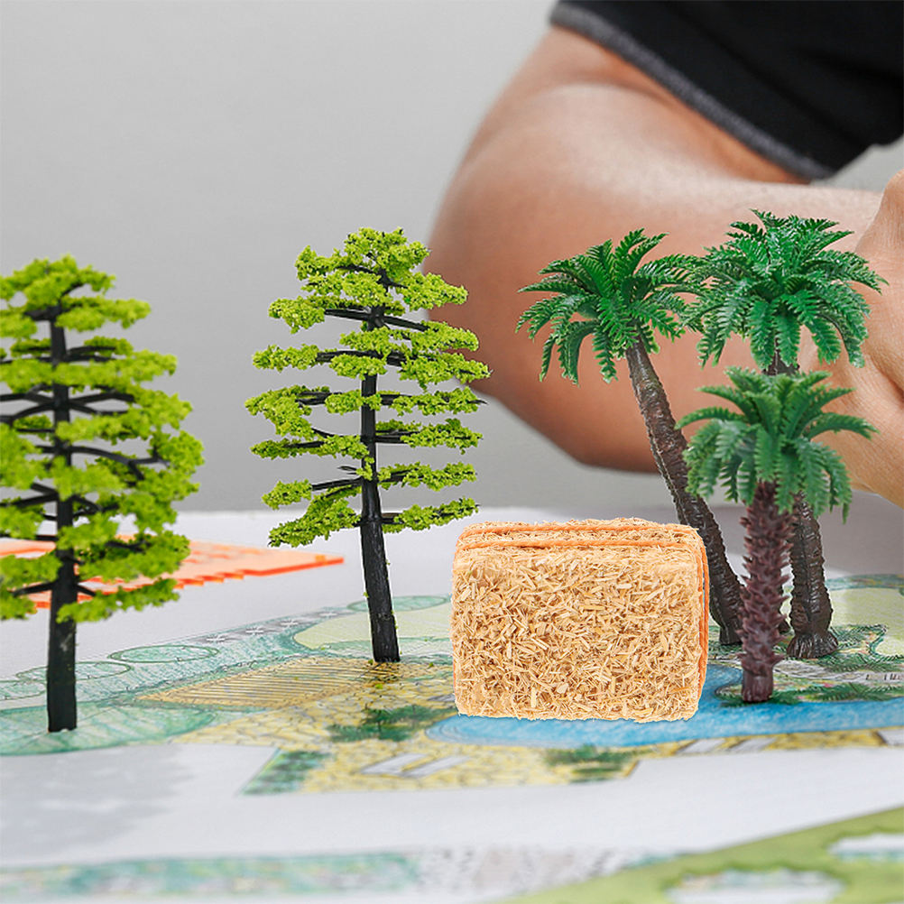 HOMEMAXS 8Pcs Multi Straw Bale Models for Mini Farm Scene Decor Harvest ...