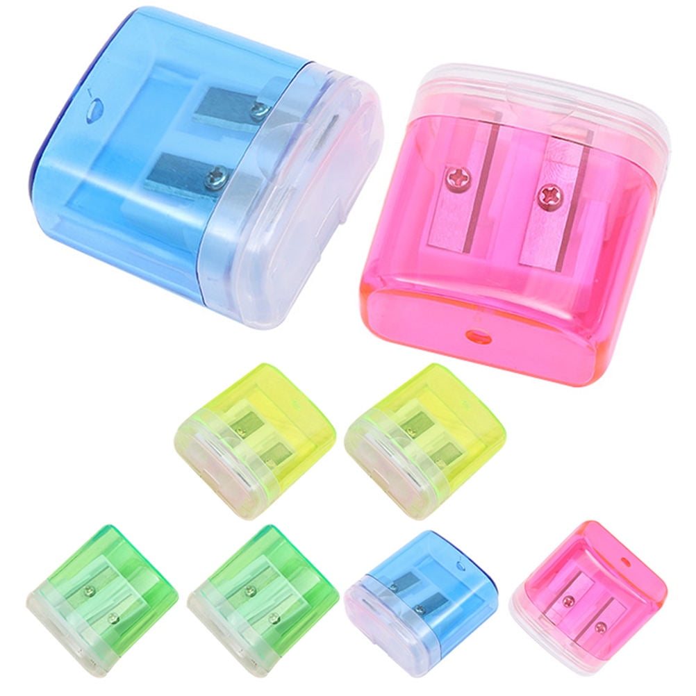 HOMEMAXS 8Pcs Pencil Office Sharpeners Portable Pencil Sharpeners ...