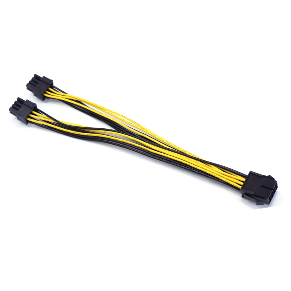 HOMEMAXS 8Pin Female to 2 Port Dual 8pin 6P+2P Male GPU Graphics Video ...