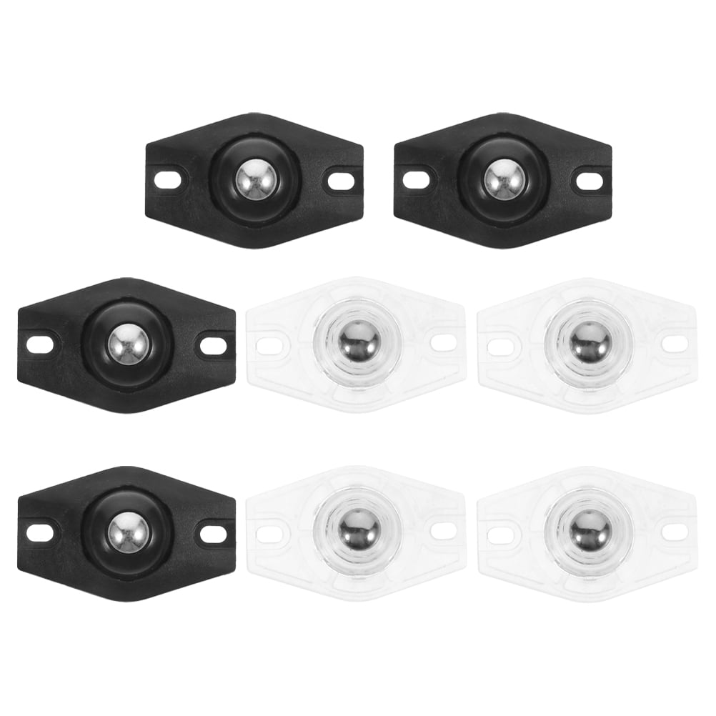 HOMEMAXS 8pcs Adhesive Caster Wheels Small Swivel Wheels Storage Box ...