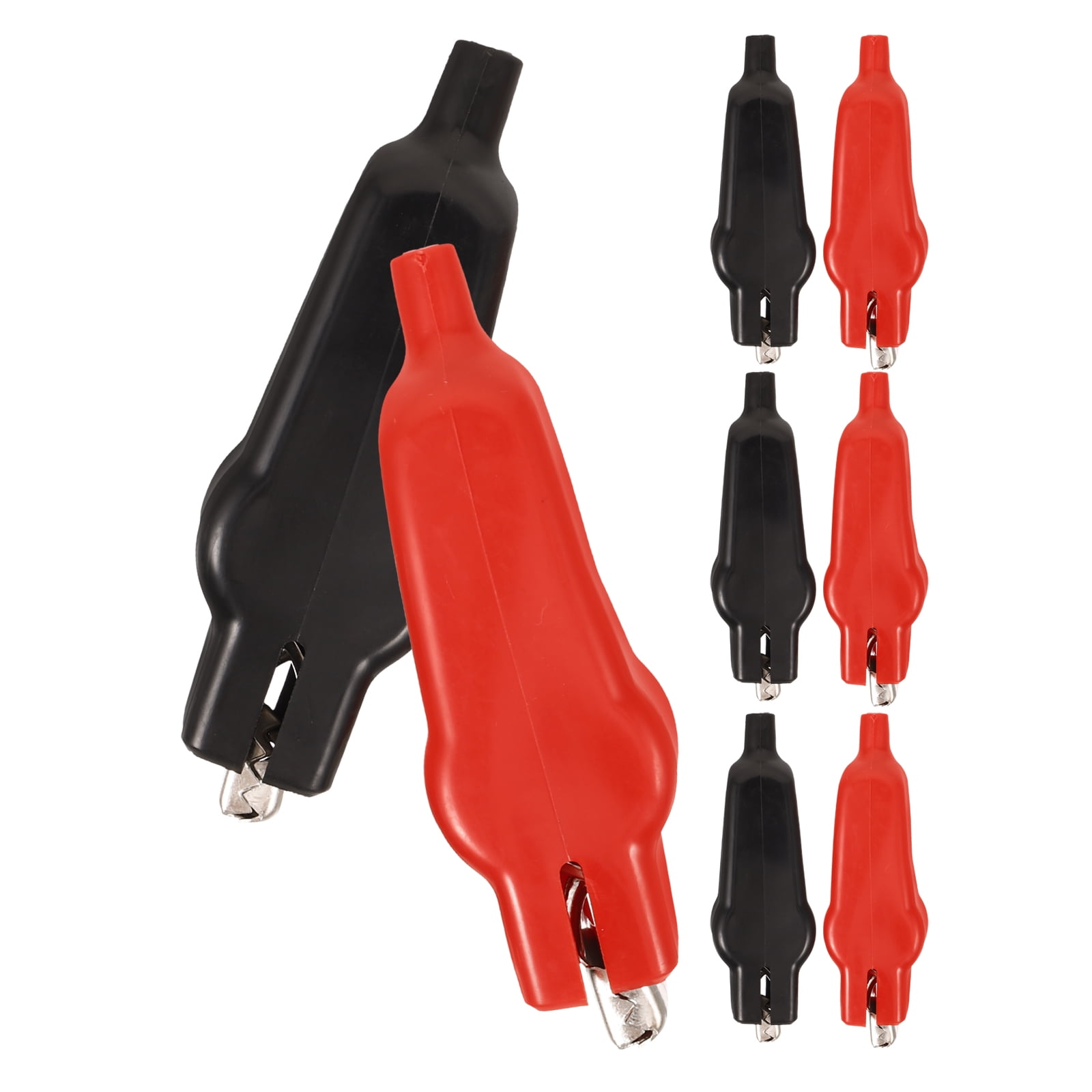 HOMEMAXS 8pcs Alligator Clamps Electrical Test Leads Alligator Testing ...