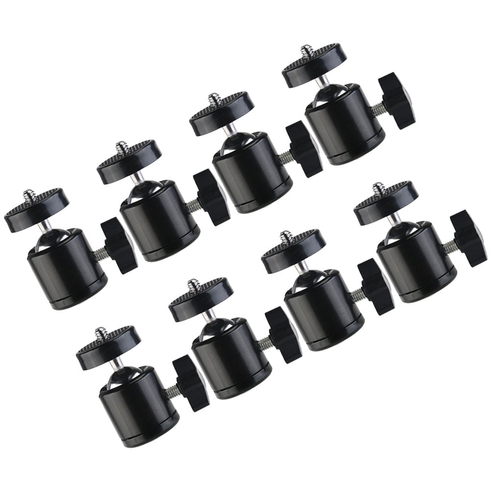 HOMEMAXS 8pcs Camera Mount Ball Heads Tripod Mini Ball Heads Camera ...