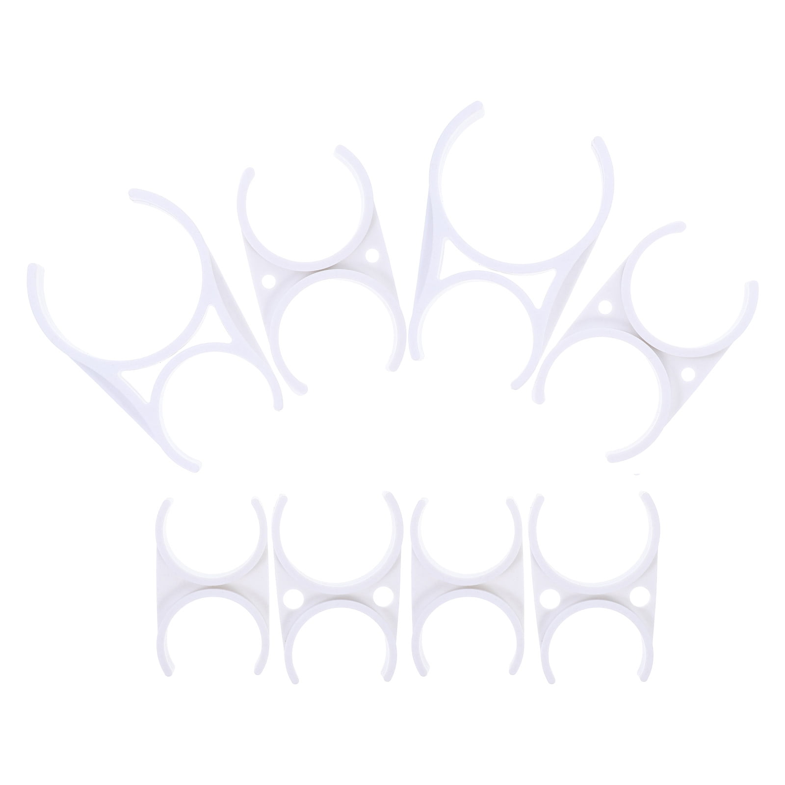HOMEMAXS 8pcs Double Head Water Purifier Clamps Quick Connect Clips For ...