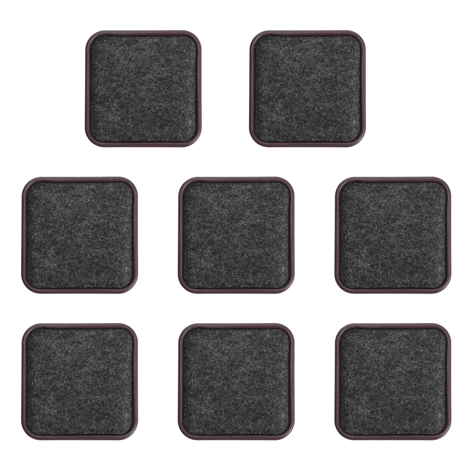 HOMEMAXS 8pcs Furniture Stopper Anti-slip Caster Cups Wheels Grippers ...