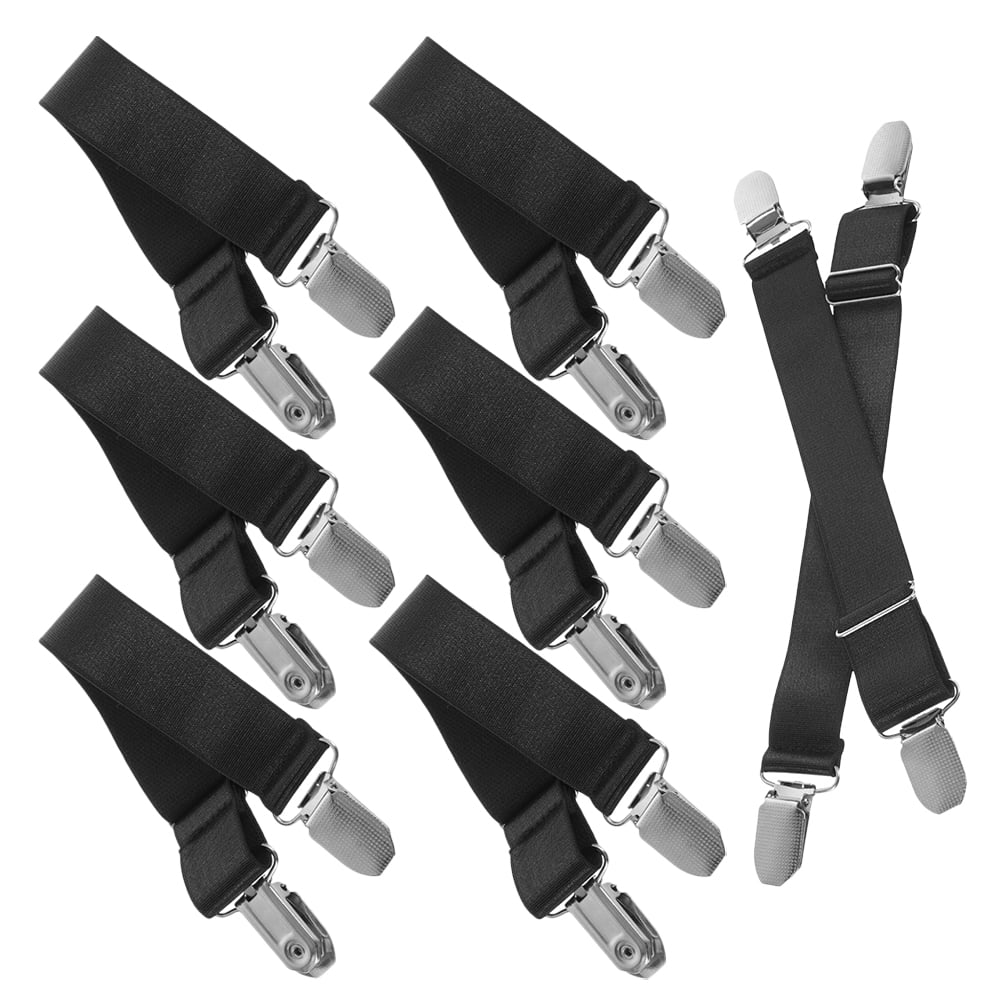HOMEMAXS 8pcs Motorcycle Boot Straps Pants Leg Straps Boot Pants Leg ...