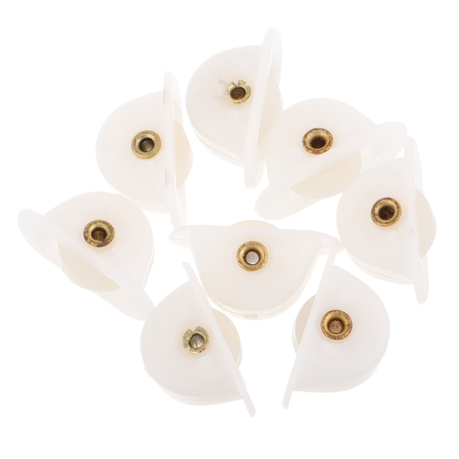 HOMEMAXS 8pcs Plastic Pulley Accessories Pulley Wheel For Island ...
