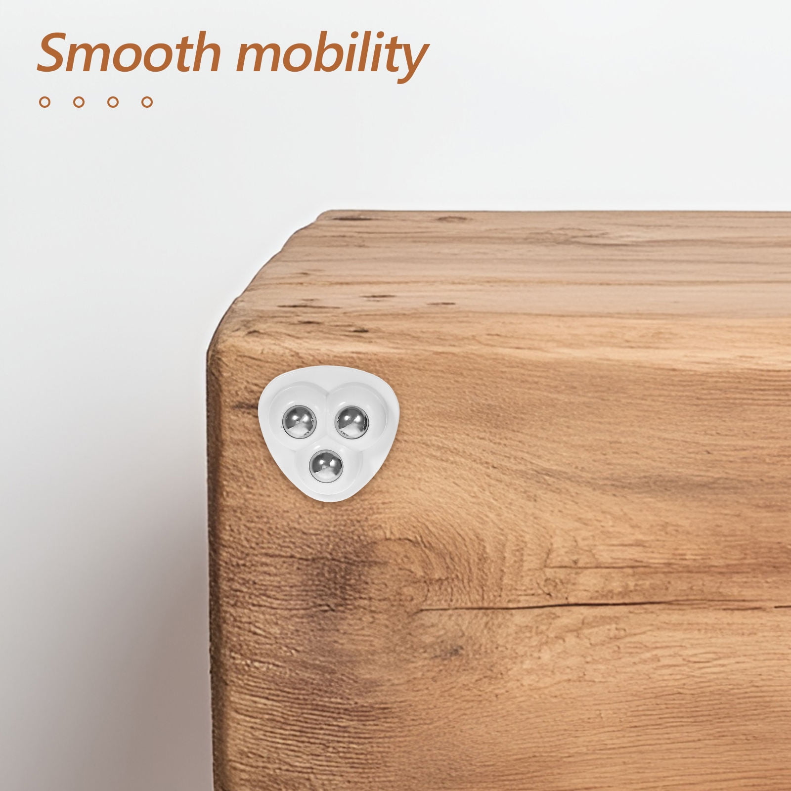 HOMEMAXS 8pcs Self Adhesive Caster Wheels For Furniture Quiet Mini ...