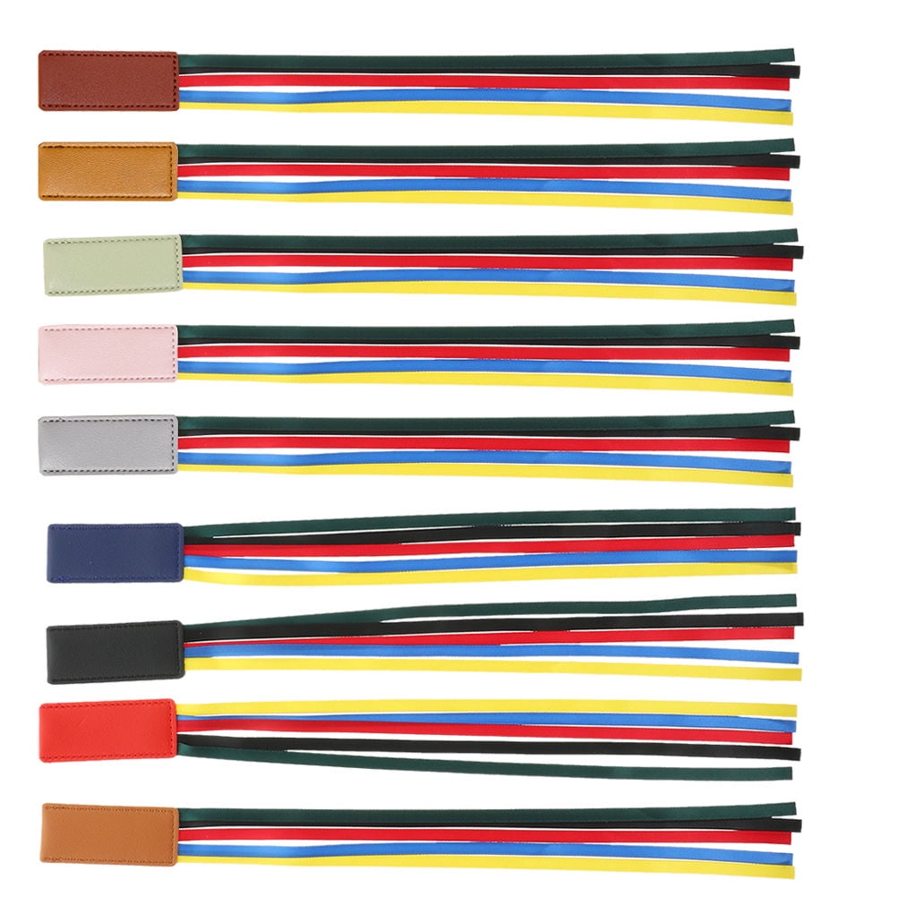 HOMEMAXS 9 Pcs Bible Ribbons Book Markers for Bibles Leather Bookmark ...