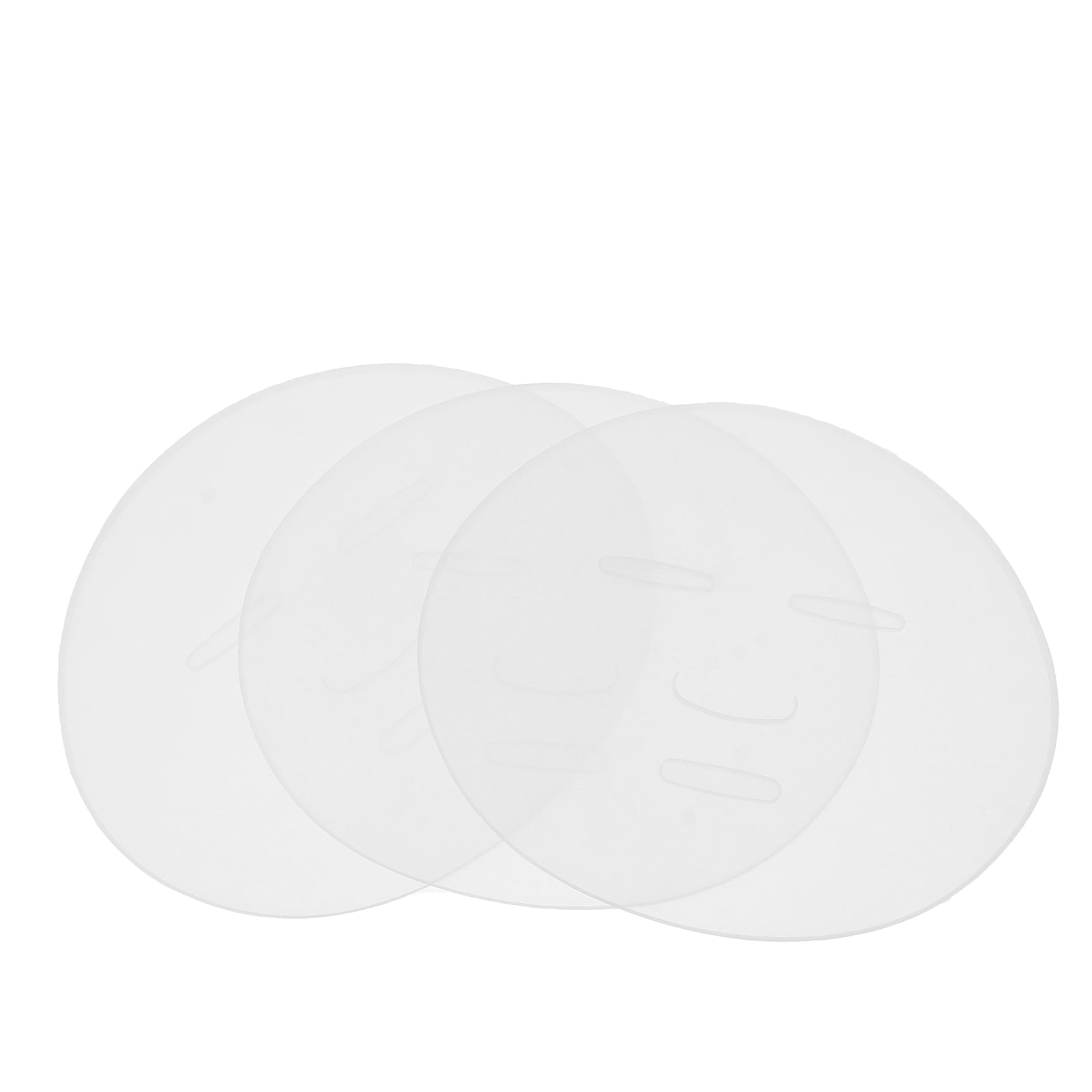 HOMEMAXS 9 Pcs DIY Face Mud Mask Makers Silicone Mold Tray Plates for ...