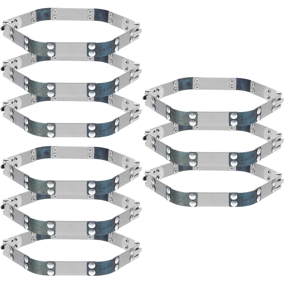 HOMEMAXS 9 Pcs Handbag Hinge Metal Bag Flex Frame DIY Bag Flex Frame ...