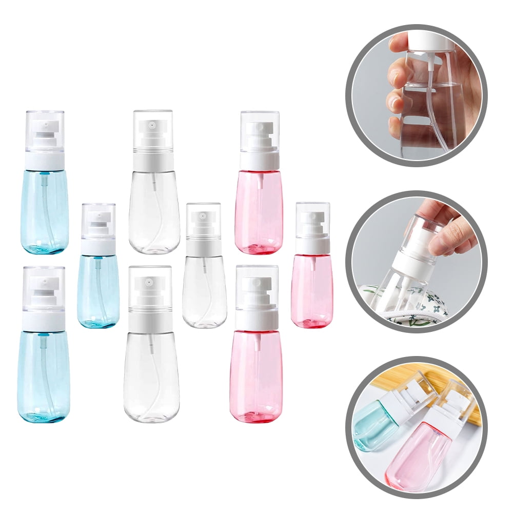 HOMEMAXS 9 Pcs Refillable Spray Bottle Nozzle Bottled Control Dosage ...