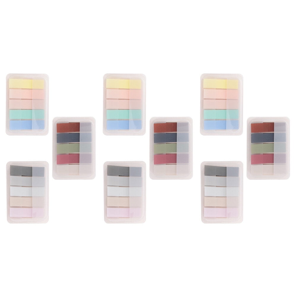 HOMEMAXS Colorful Bookmark Stickers for Reading Notes and Organization ...