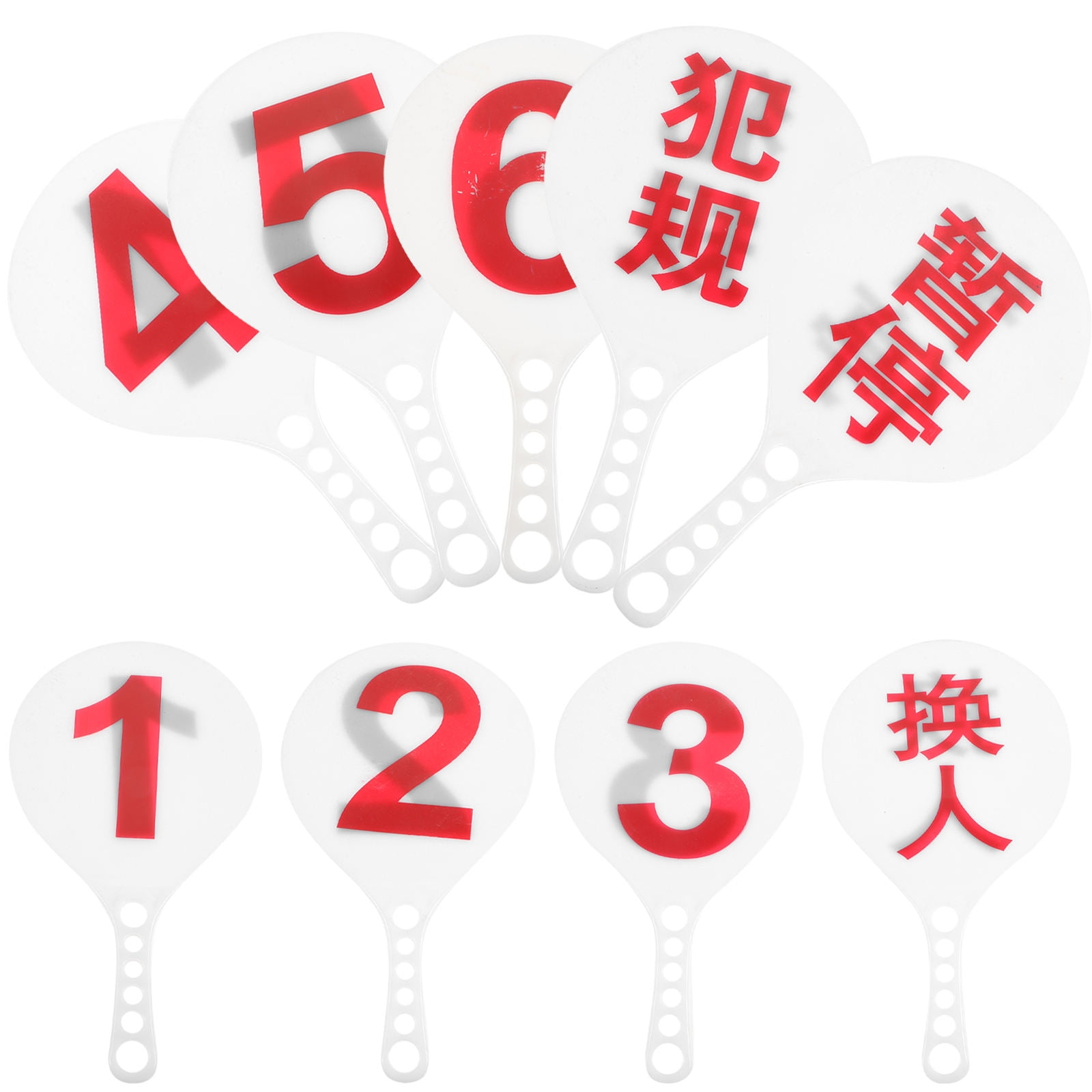 9 Sheets Multi-function Basketball Boards Umpire Gear 32x18cm - Walmart.com