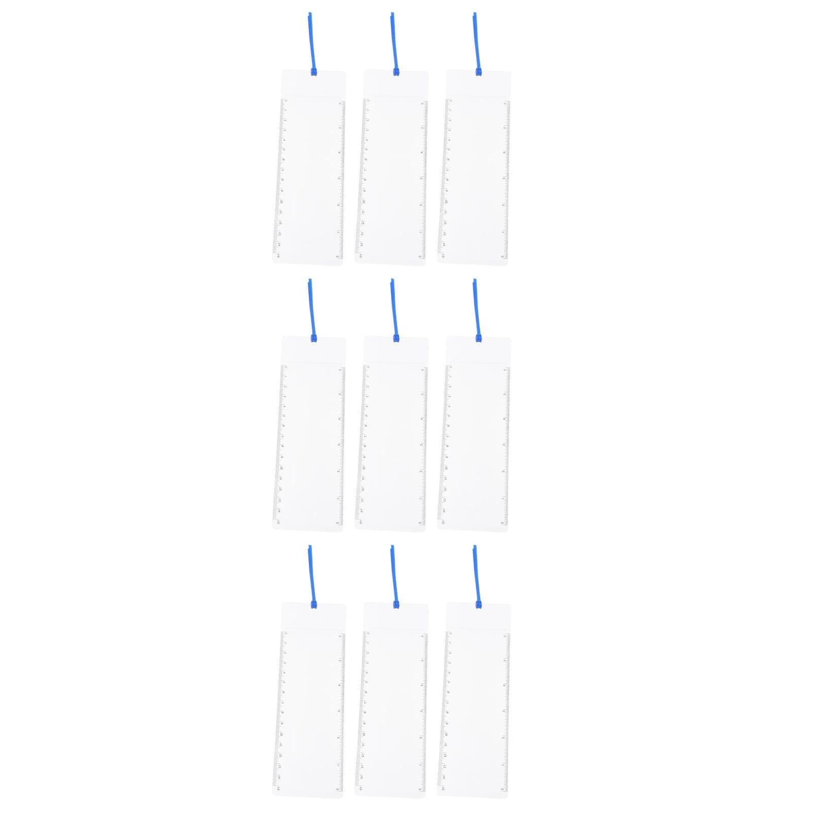 HOMEMAXS 9 pcs Bookmark Magnifier With 3x Magnifying Fresnel Lens And ...