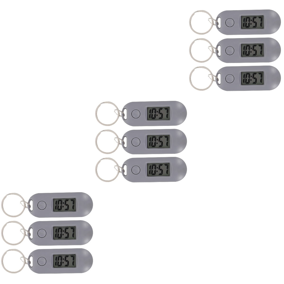 HOMEMAXS 9 pcs Electronic Examination Watches Students Key Chain Pocket ...