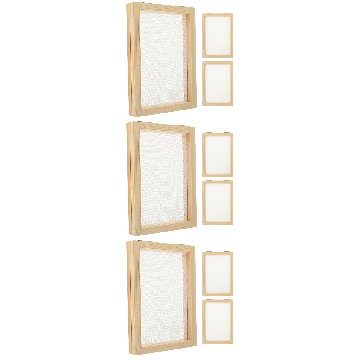 HOMEMAXS 9 pcs Paper Crafts Making Frame DIY Handcraft Paper Mold ...