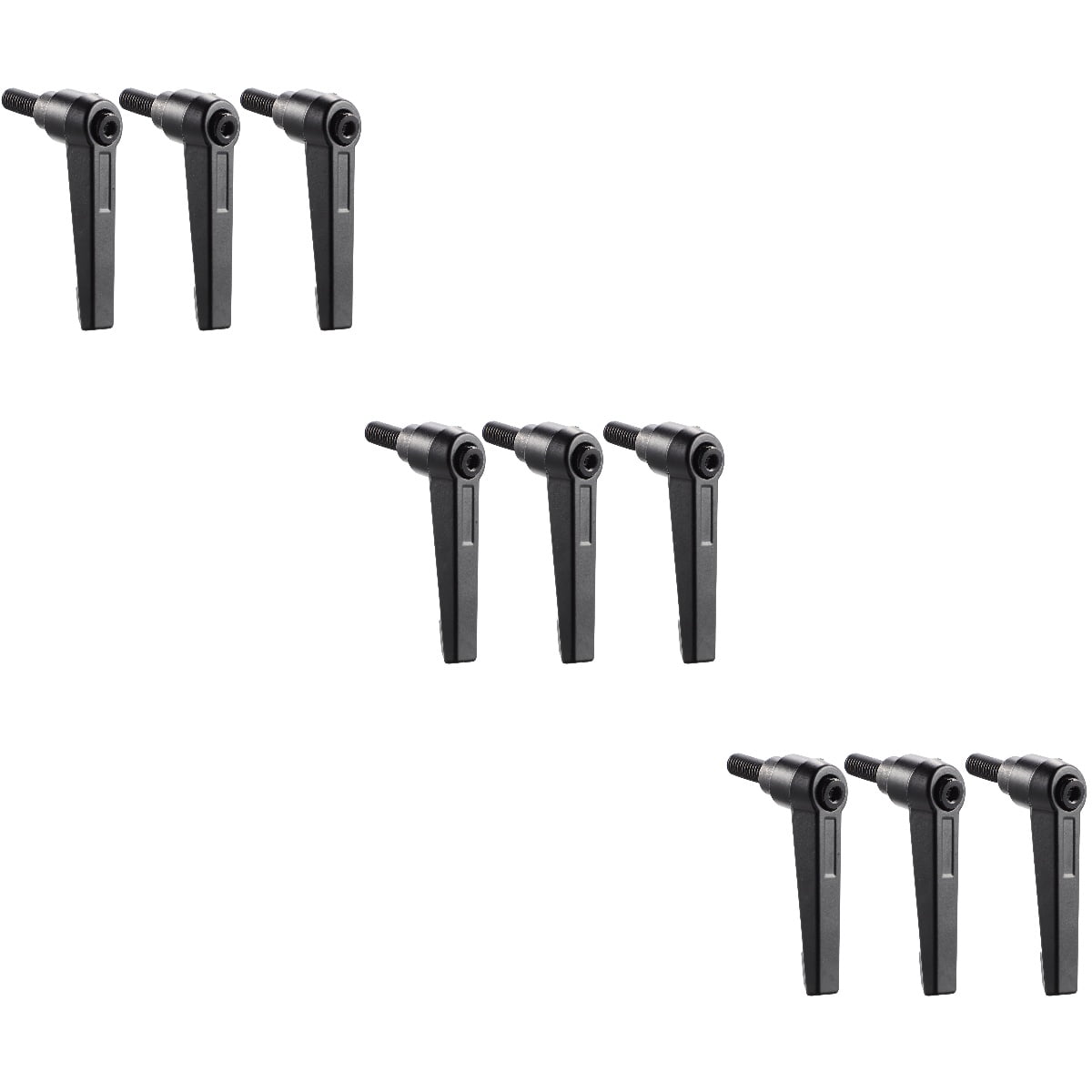 HOMEMAXS 9 pcs Zinc Alloy Clamping Lever Push Button Ratchet Lever ...