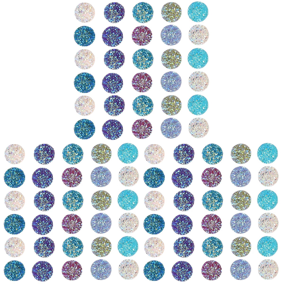 HOMEMAXS 90 Pcs Delicate Pushpins Multi-function Thumb Tacks Shining ...