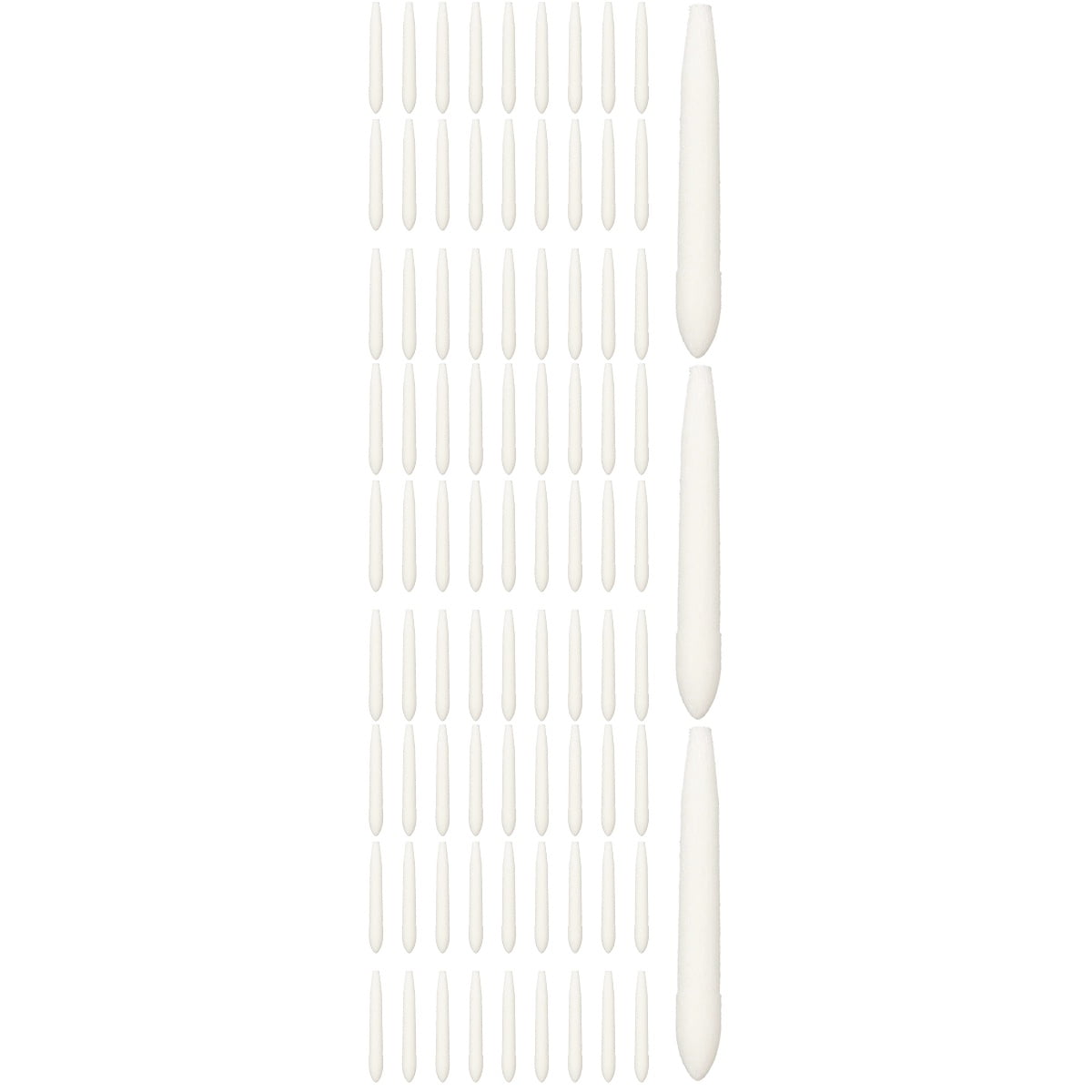 90 Pcs Replacement Nibs Painting Pen Tips Universal Pen Points Marking ...