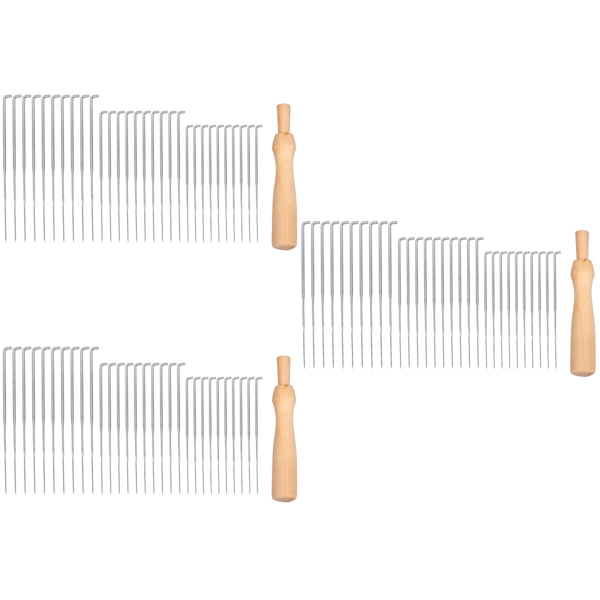 96 Pcs in 1 Set Needle Felting Tool Felting Stitch Punch Tool Wool Felt ...