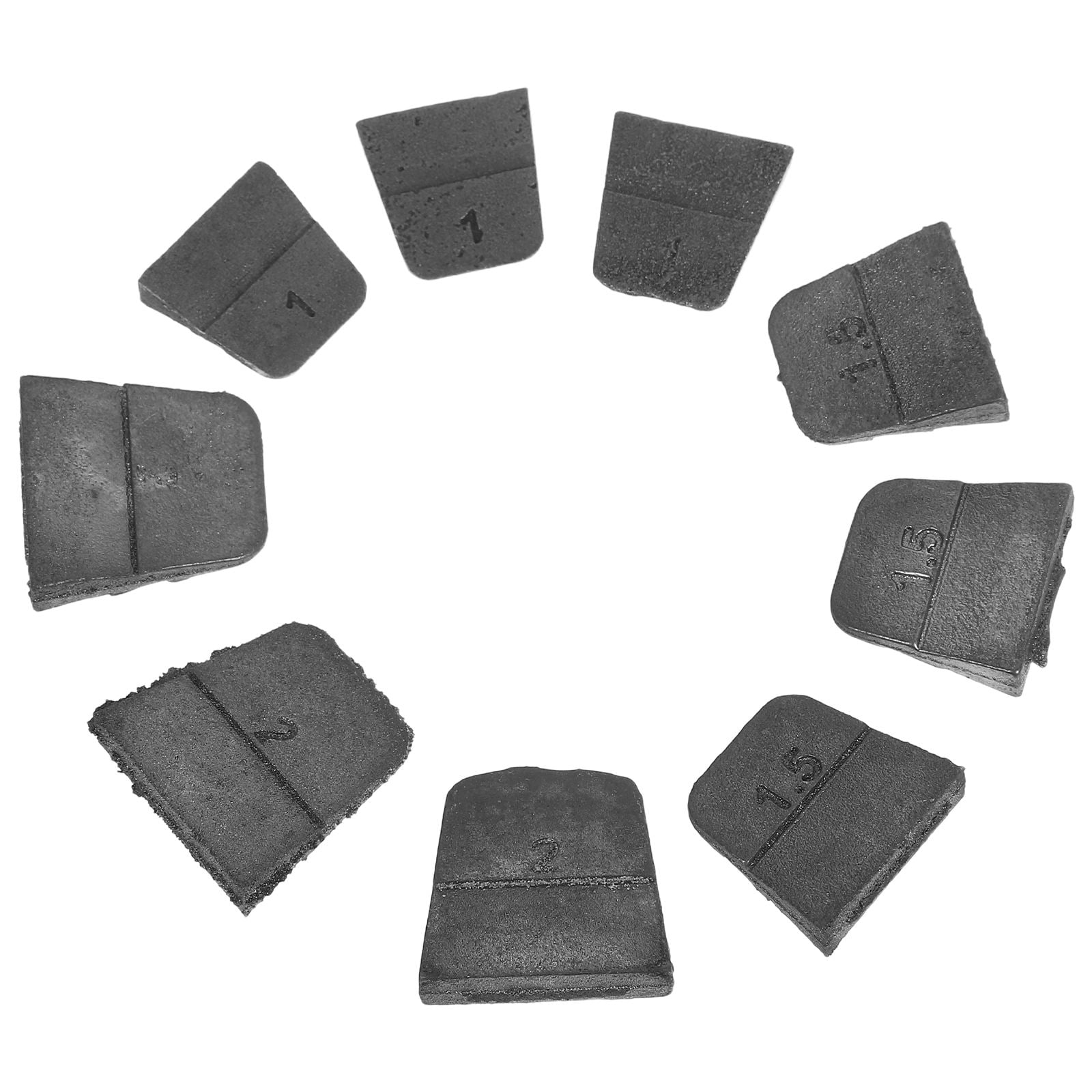 HOMEMAXS 9pcs Axe Handle Wedges Steel Handle Wedges Hammer Handle Wedge Handle Metal Wedges ...