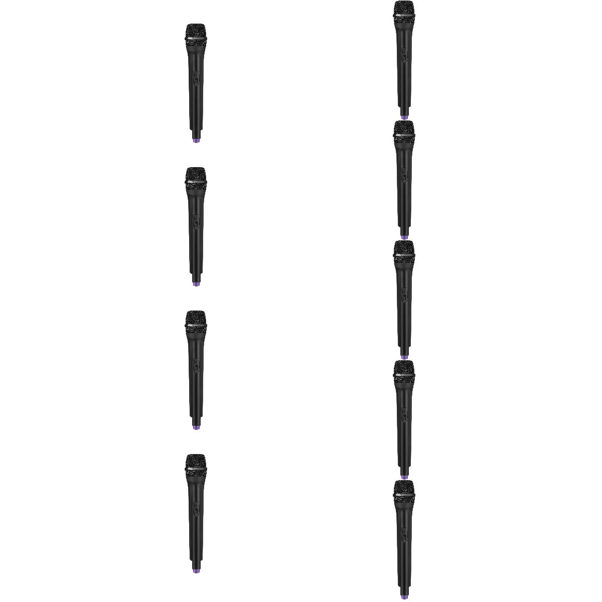 HOMEMAXS 9pcs Microphone Feign Pretend Play Mic Stage or Performance ...