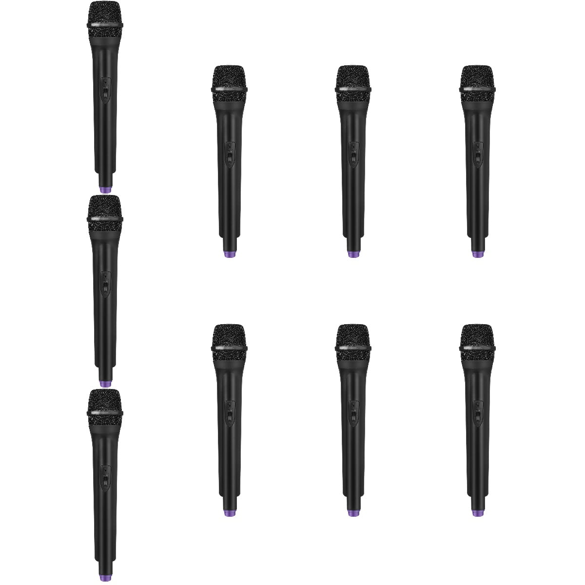 HOMEMAXS 9pcs Microphone Pretend Play Microphone Toys Microphone Favors ...