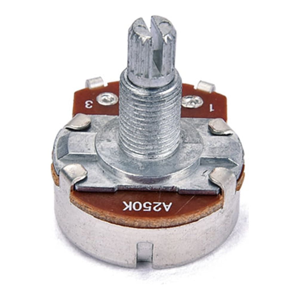 HOMEMAXS A250k Long Knurled Split Shaft Electric Bass Guitar Volume and ...