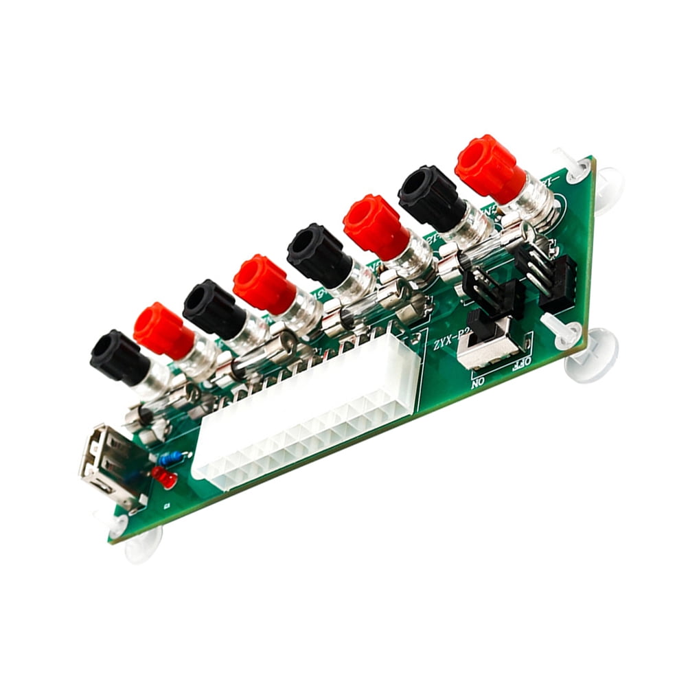 HOMEMAXS ATX Power Board Desktop PC Chassis Power Adapter 24-pin Power ...