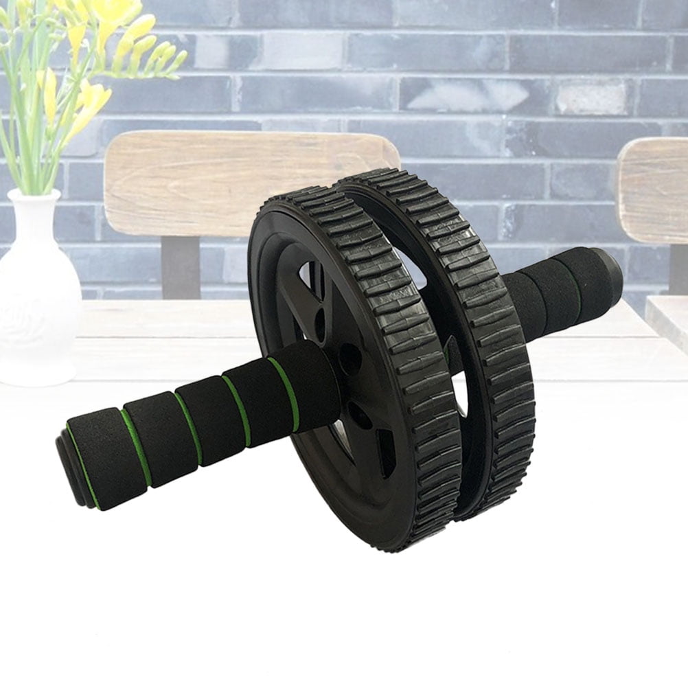 HOMEMAXS Ab Wheel Abdominal Roller Belly Fat Exercise Equipment Fitness ...
