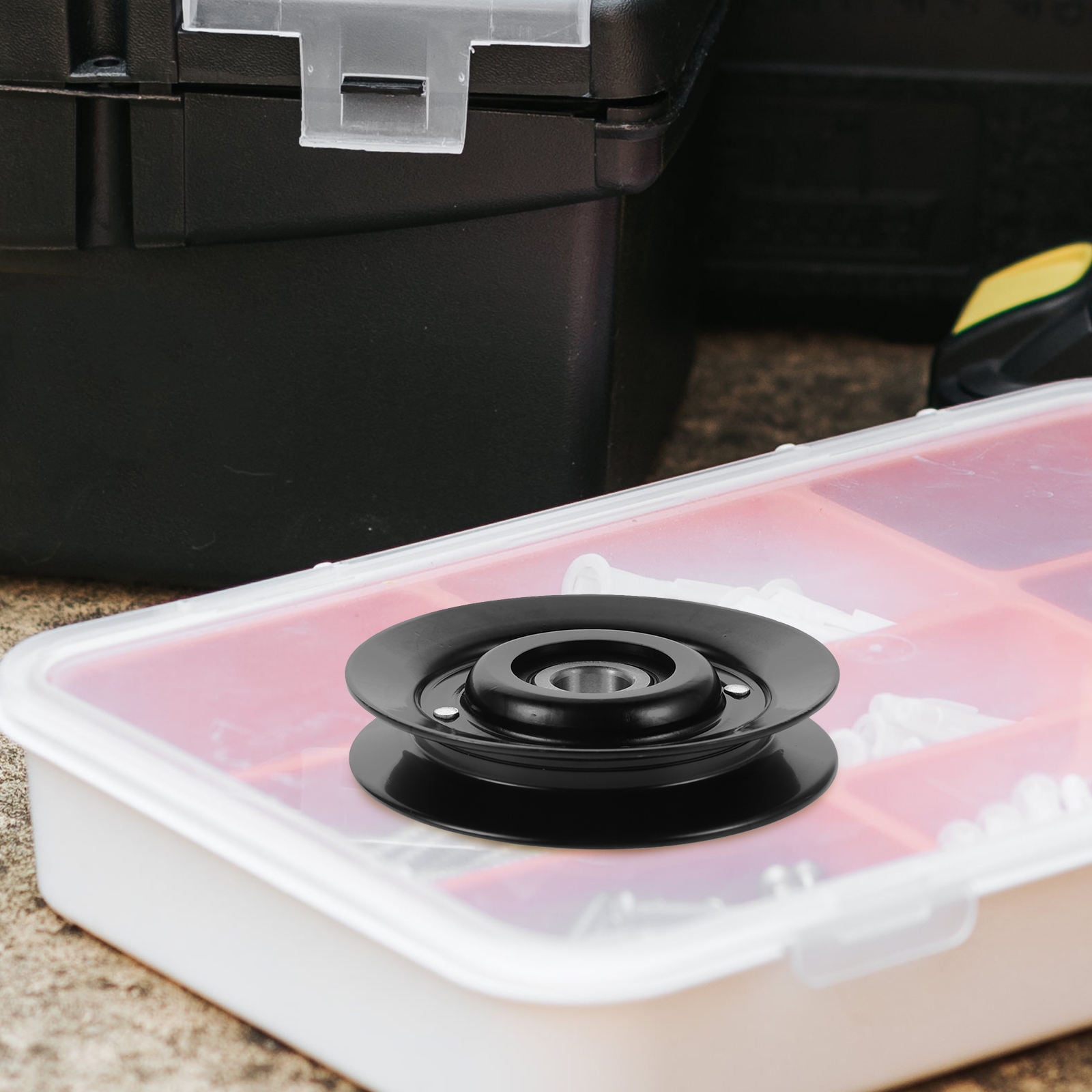 HOMEMAXS Ac Tension Wheel Car Air Conditioner Belt Tensioner Pulley ...