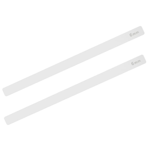 HOMEMAXS Acrylic Baking Ruler for Home Use Transparent Dough Thickness ...