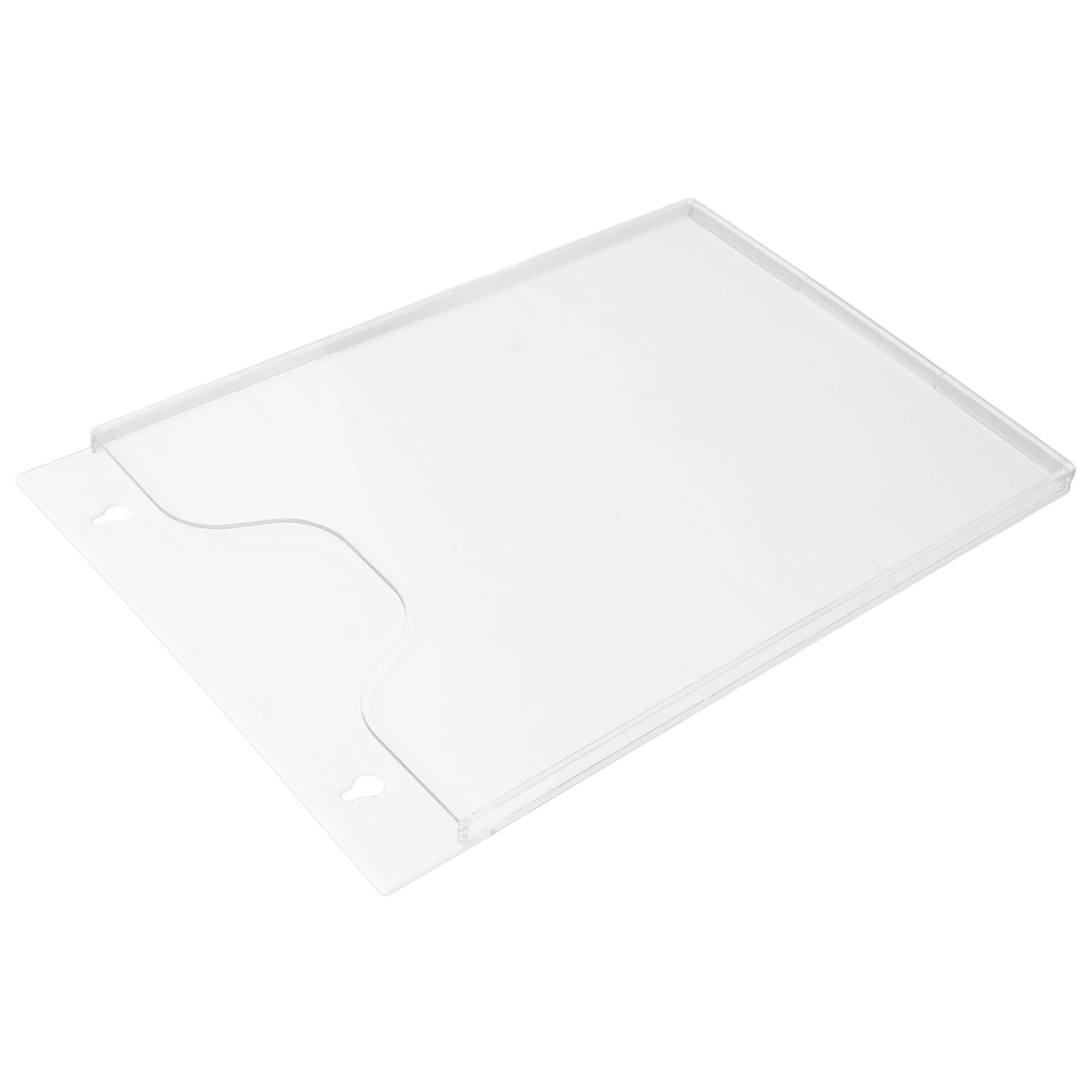 HOMEMAXS Acrylic Brochure Holder Clear Display Stand Pamphlet Holder ...