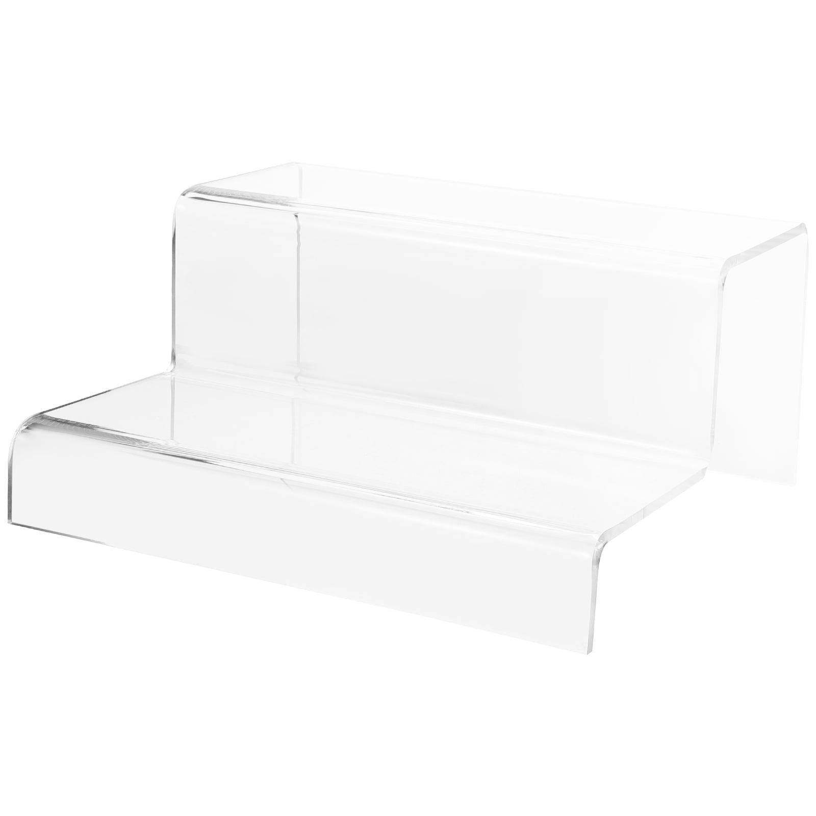 HOMEMAXS Acrylic Display Stand 2Tier Transparent Riser for Decor Use ...