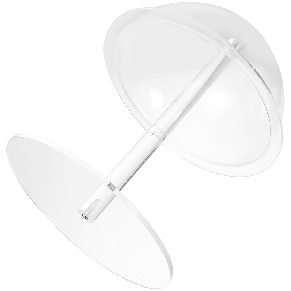HOMEMAXS Acrylic Hat Stand Table Light Shaped Hat Holder Tabletop Hat ...