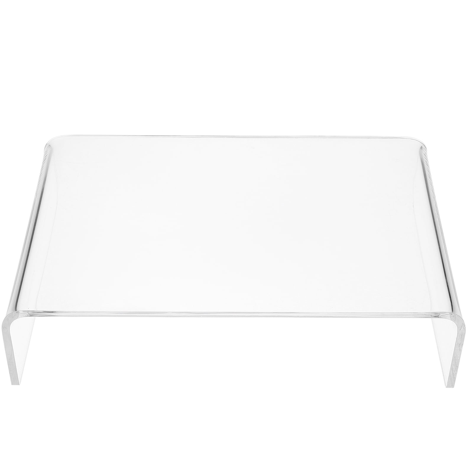HOMEMAXS Acrylic Monitor Stand Riser Acrylic Computer Monitor Riser ...
