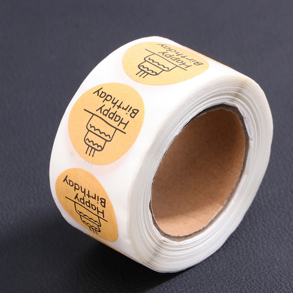 HOMEMAXS Adhesive Seal Decal Round Label Gaffer Pantry Labels Packing ...