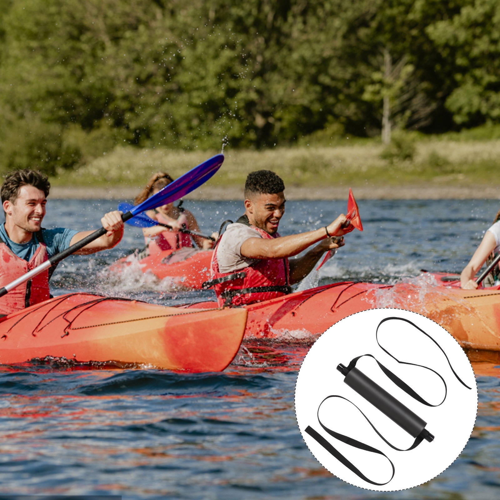 HOMEMAXS Adjustable Kayak Foot Pedal Practical Kayak Foot Brace Boat ...