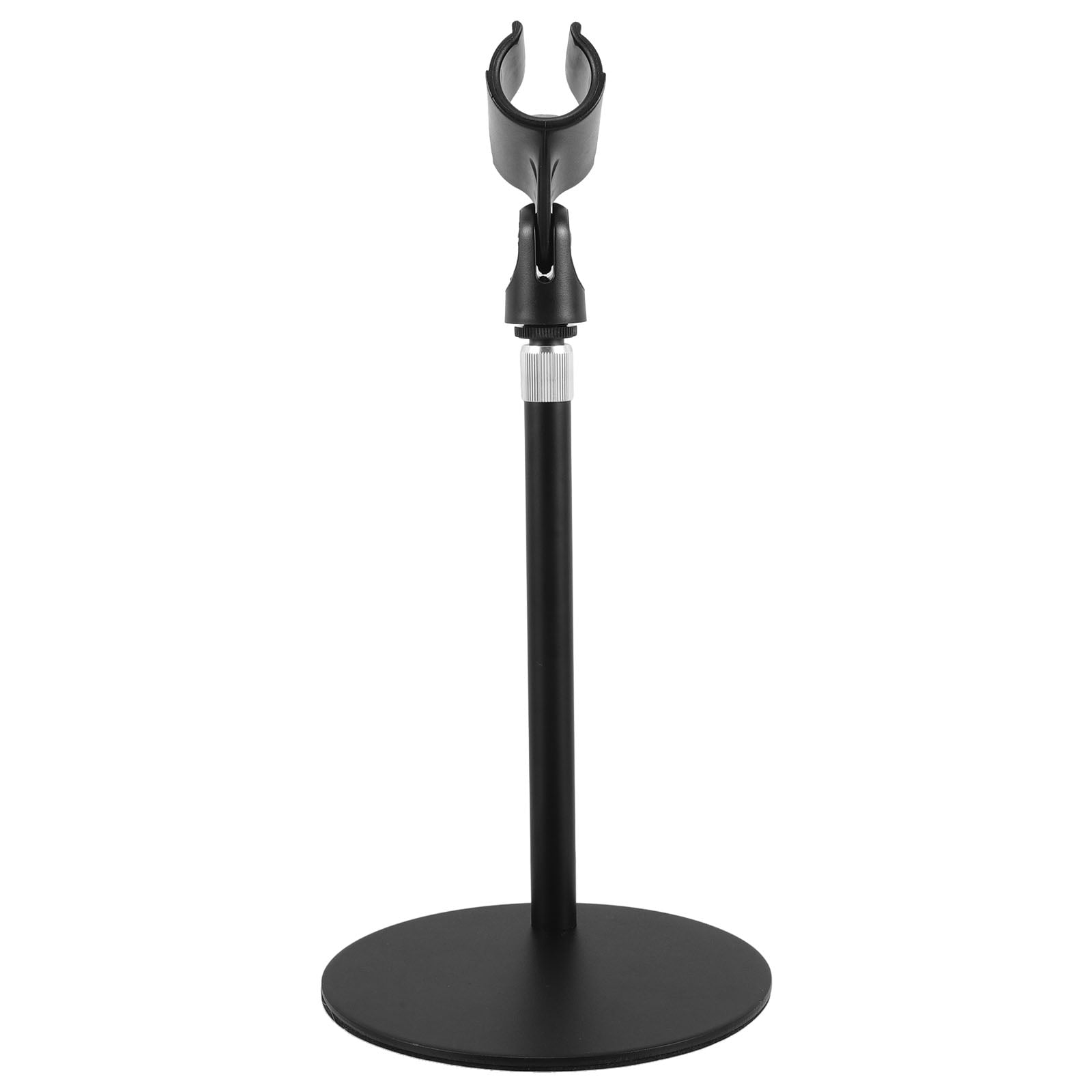 HOMEMAXS Adjustable Table Mic Stand With Base Portable Desktop ...