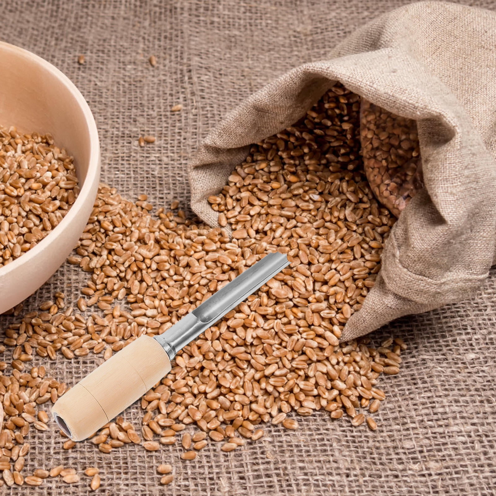 HOMEMAXS Agriculture Corn Sampler Metal Grains Sampler Agriculture ...