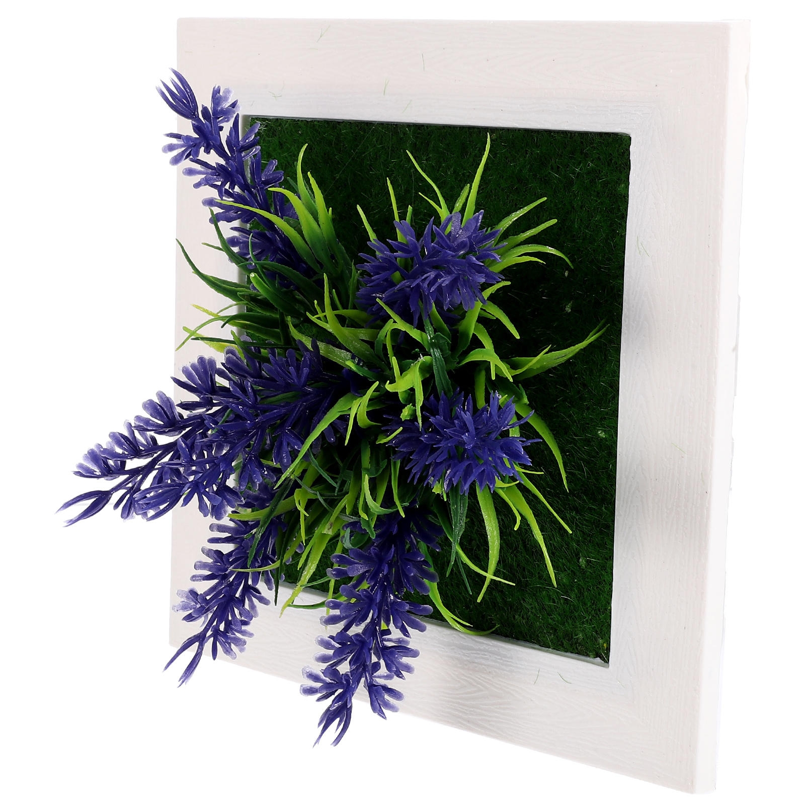 HOMEMAXS Air Greenery Planter Indoor Plants Artificial Outdoor Purple ...